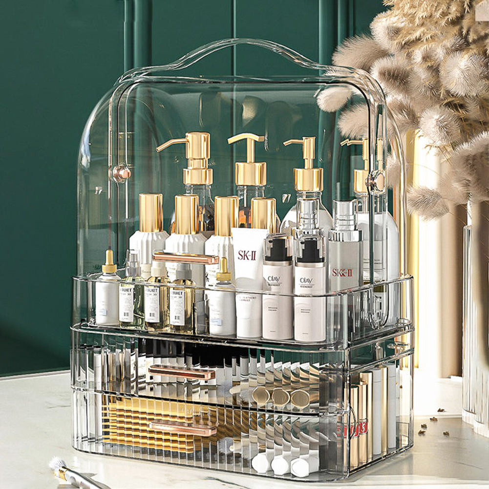 Portable Transparent Cosmetic Storage Organizer | Free UK Shipping ...