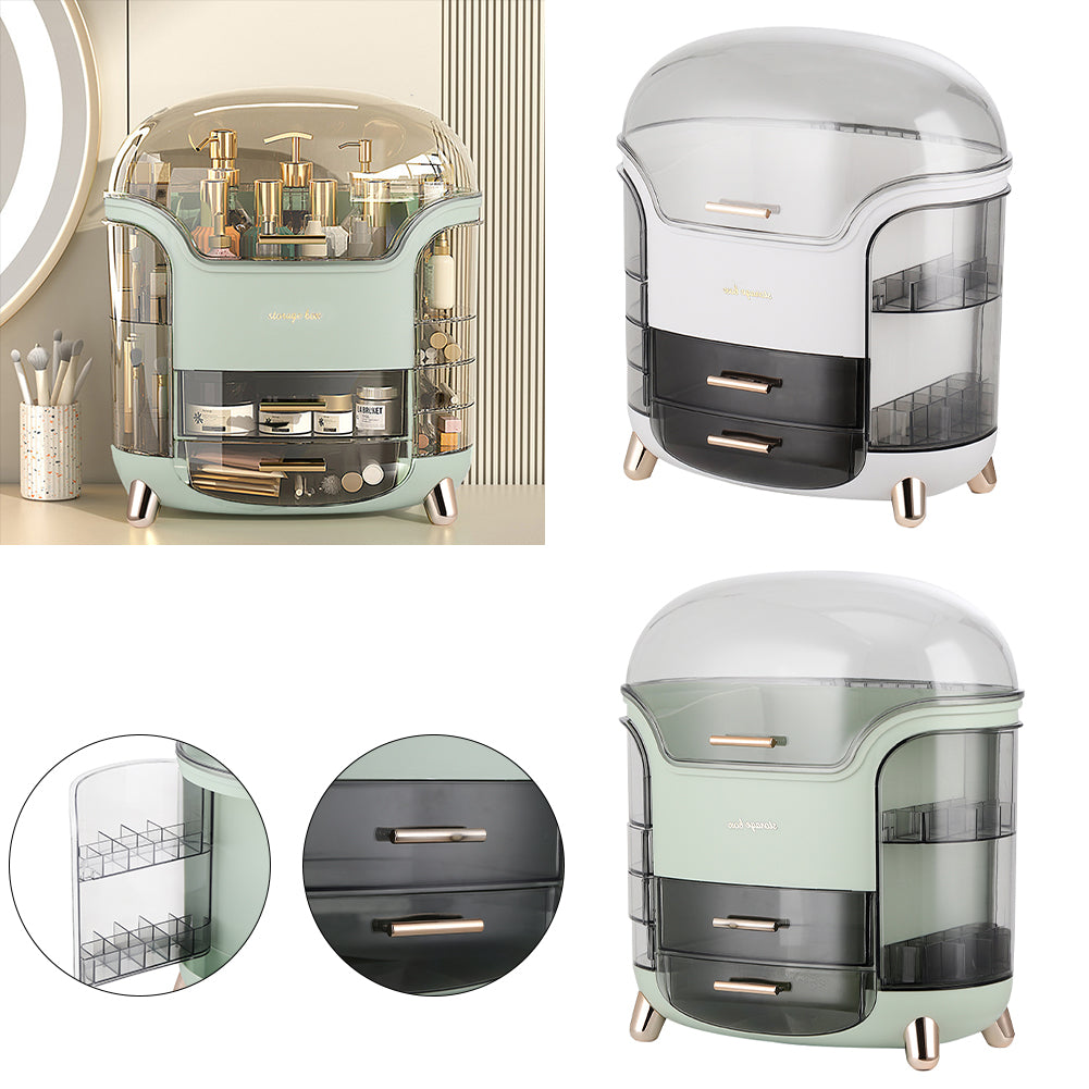 Dustproof Cosmetic Storage Box with Drawers | Free UK Shipping - Sheonly